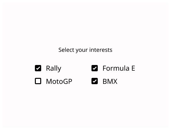 Checkbox | Michelin Design System