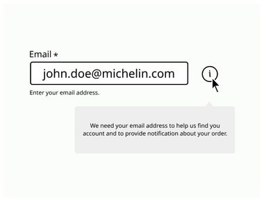 Tooltip | Michelin Design System
