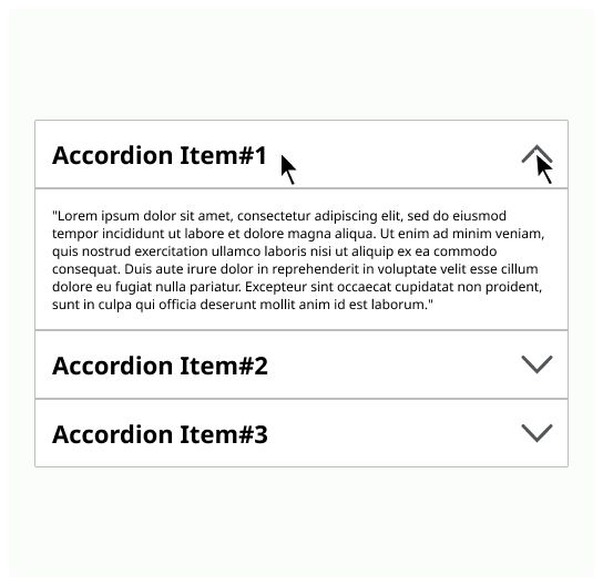 Accordion | Michelin Design System