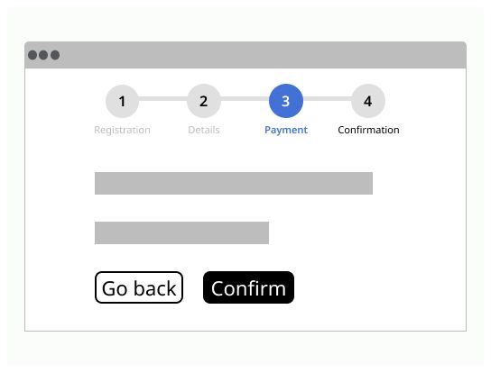 Stepper | Michelin Design System