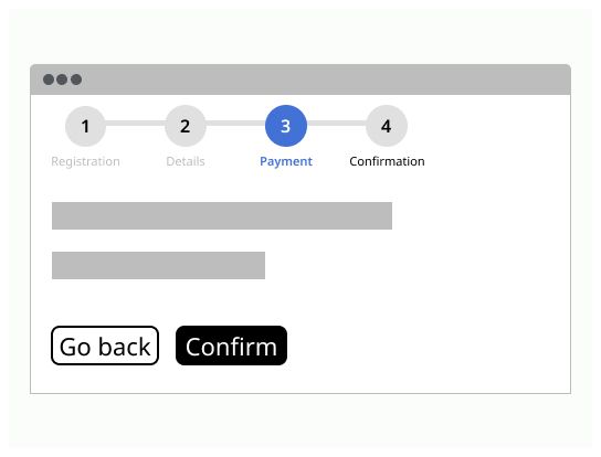 Stepper | Michelin Design System