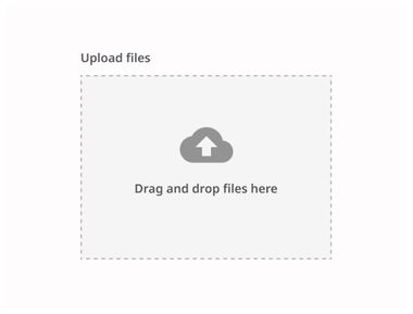 Upload field | Michelin Design System