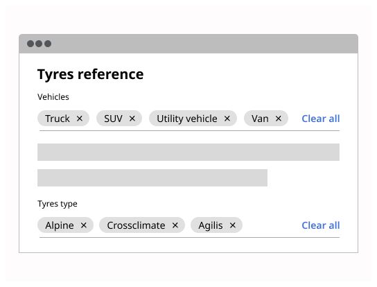 Tag | Michelin Design System