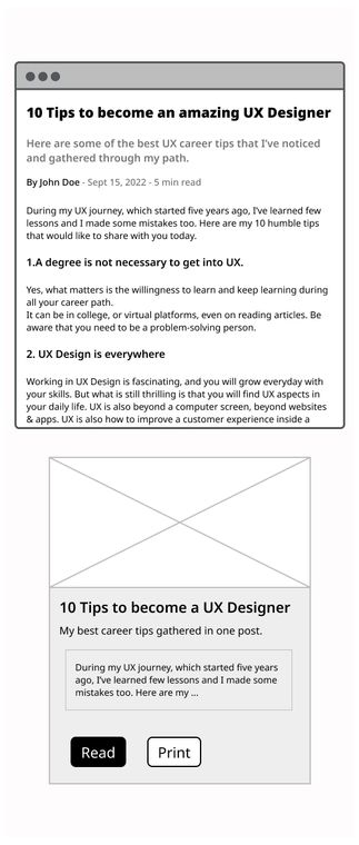 Card | Michelin Design System