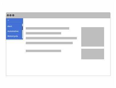 Burger Menu | Michelin Design System