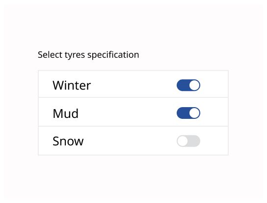 Segmented buttons | Michelin Design System