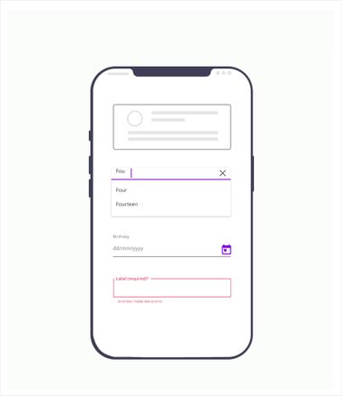 Design the interface | Michelin Design System